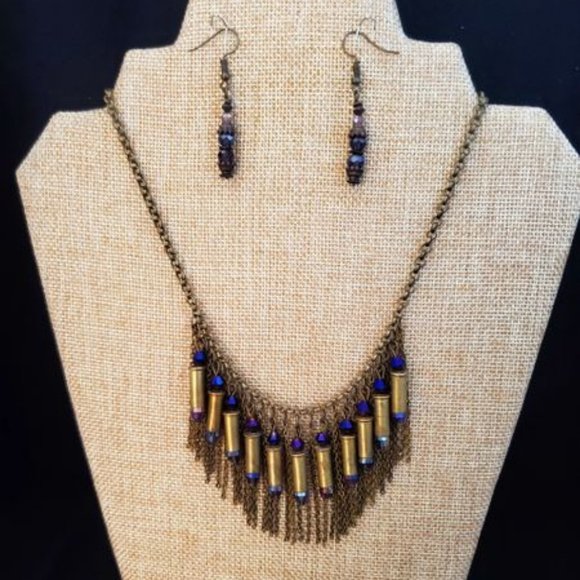 Bullets, Crystals & Bling. BB NE11. | Jewelry | Bullets Crystals Bling ...